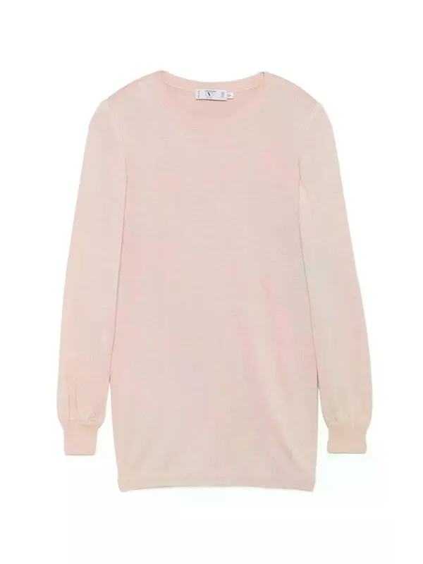 Valentino Garavani 1980s Crew-neck Sweater - Pink