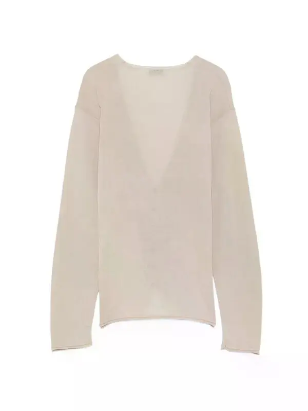 LANVIN 2000s V-neck Top