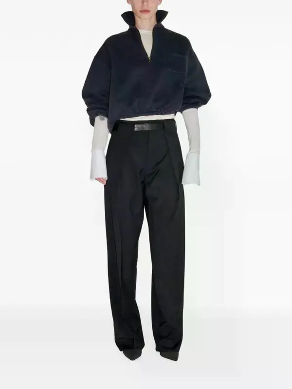 DARKPARK Belted Pleated Trousers