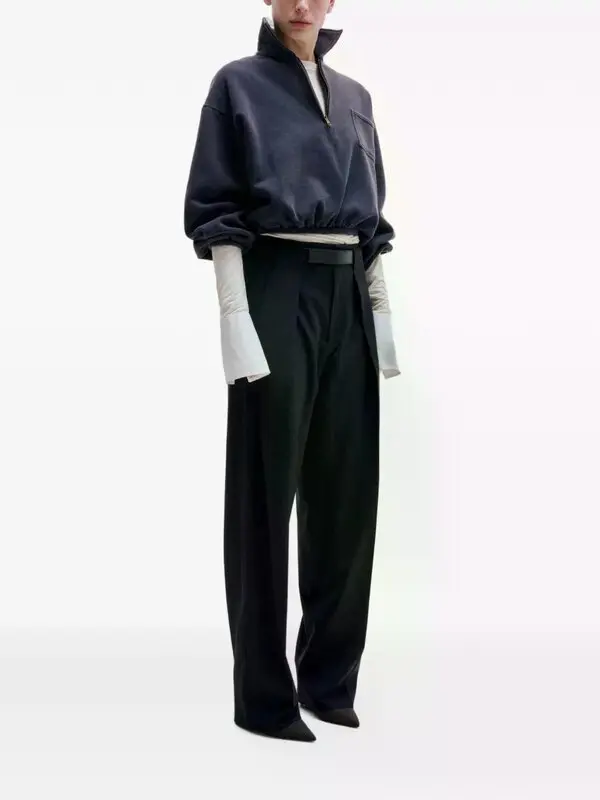 DARKPARK Belted Pleated Trousers