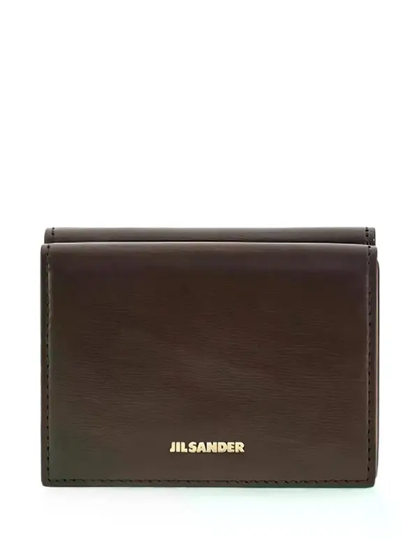 JIL SANDER Mini Wallet - Brown