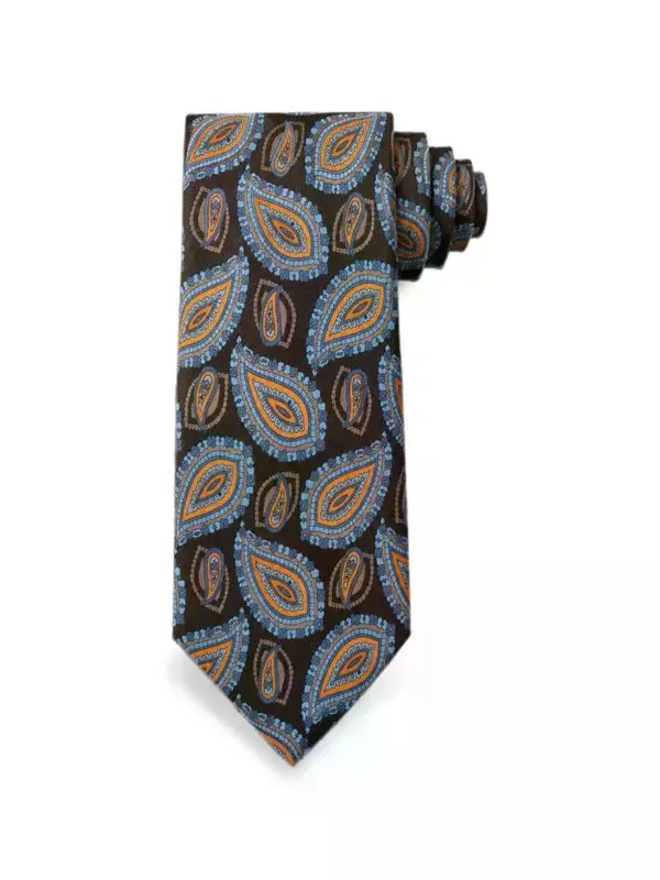 BONA FURTUNA Paisley-print Tie
