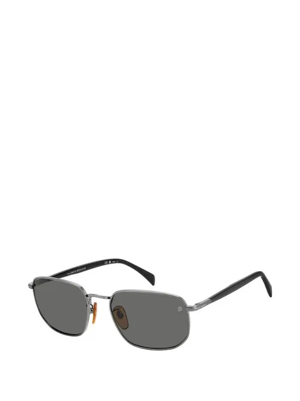 DB EYEWEAR BY DAVID BECKHAM Rectangle Frame Sunglasses - Silver
