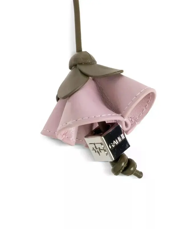 GANNI Floral-motif Bag Charm