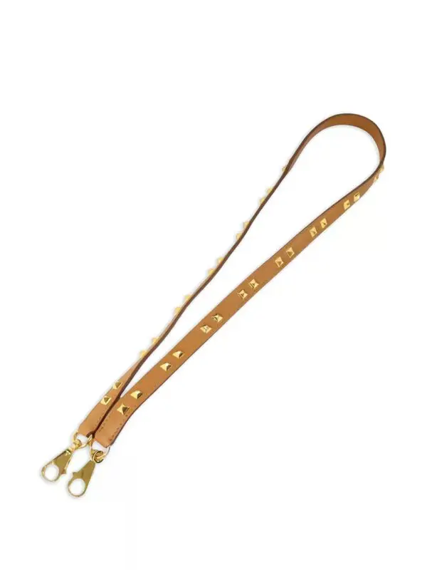 Hermès Mini Dog Carrés Bag Strap - Brown