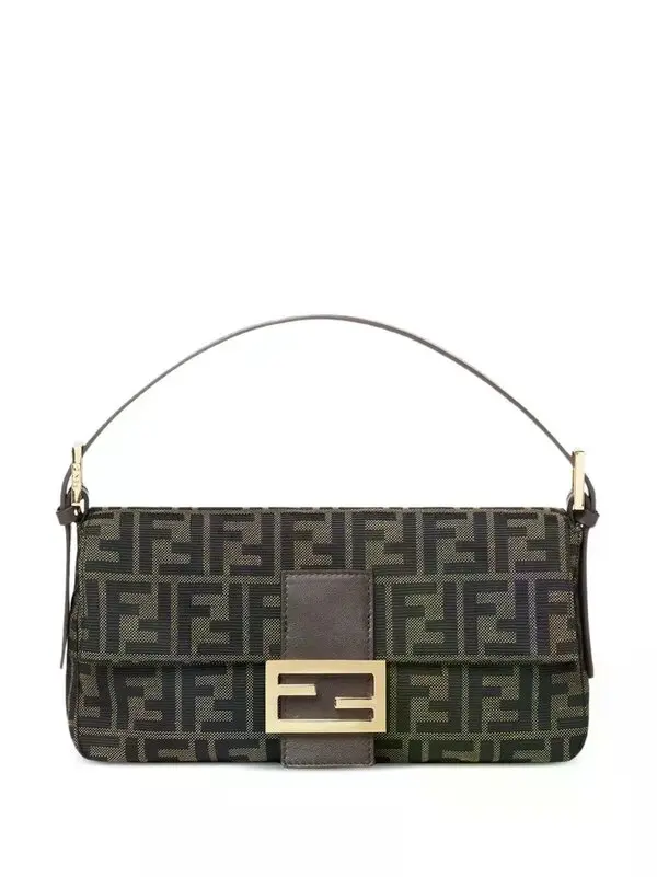 Fendi Baguette Ff-jacquard Tote Bag