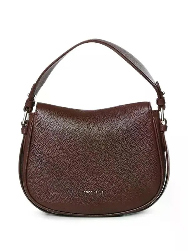 COCCINELLE Grained Leather Tote Bag