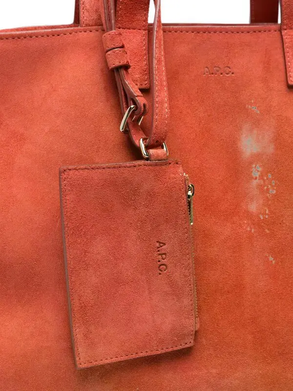 A.p.c. Drummer Suede Tote Bag