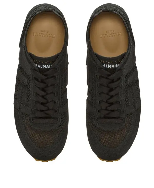 Balmain Racer 45 Macrame Trainers