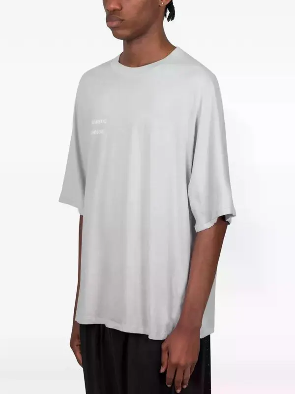 OPTIMISTIC RUNNERS Logo-print Short-sleeve T-shirt