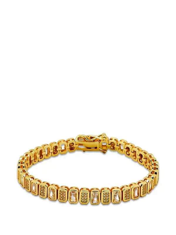 LADY D WORLD Auric Crystal-embellished Tennis Bracelet