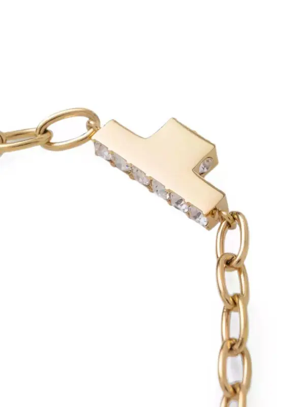 TRUSSARDI Logo Crystal Bracelet