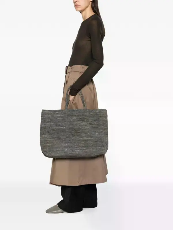 SOPHIE DIGARD Woven-texture Tote Bag