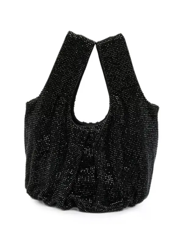 TWENTY FOURHAITCH Sydney Crystal Embellished Tote Bag - Black