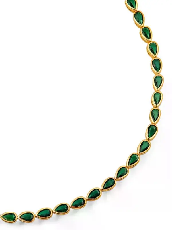 LADY D WORLD Pear-cut Crystal Choker
