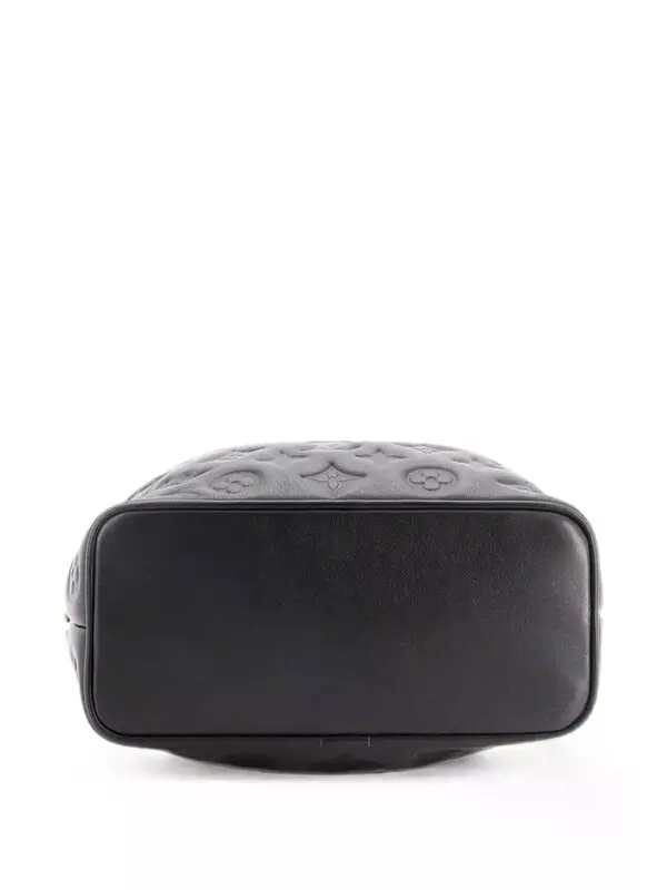 LOUIS VUITTON Coussin Monogram Embossed Lambskin Bucket Bag