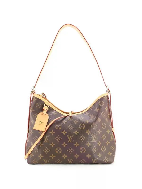 LOUIS VUITTON Carryall Monogram Canvas Pm Hobo Bag
