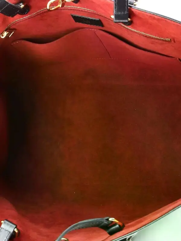 LOUIS VUITTON Onthego Bicolor Monogram Empreinte Giant Gm Tote Bag - Black