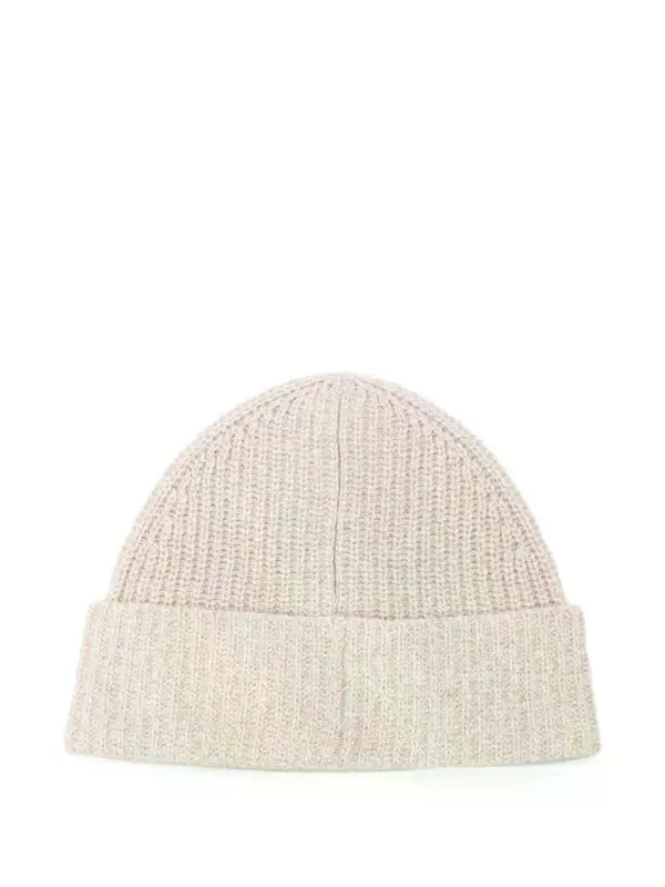 A.p.c. Ribbed Logo-patch Beanie Hat