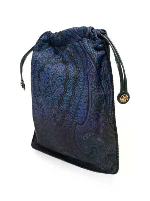 Etro Paisley-print Drawstring Clutch
