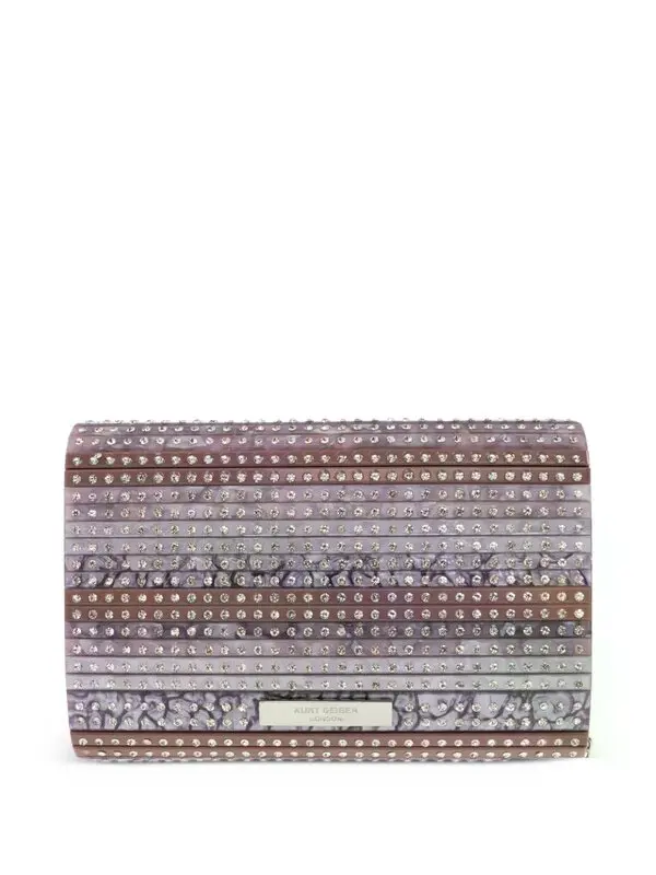 Kurt Geiger Party Eagle Crystal-embellished Clutch Bag