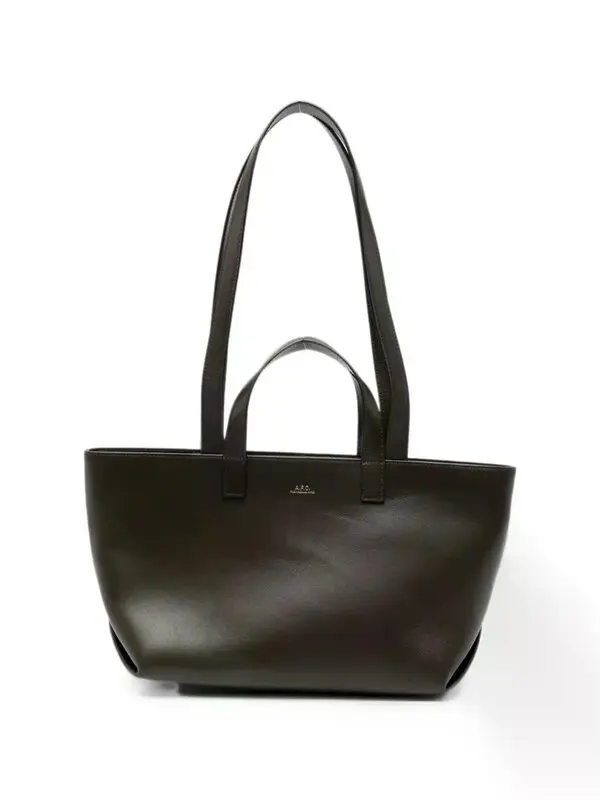 A.p.c. Small Drummer Logo-print Tote Bag - Brown