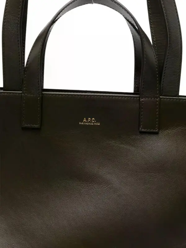 A.p.c. Small Drummer Logo-print Tote Bag