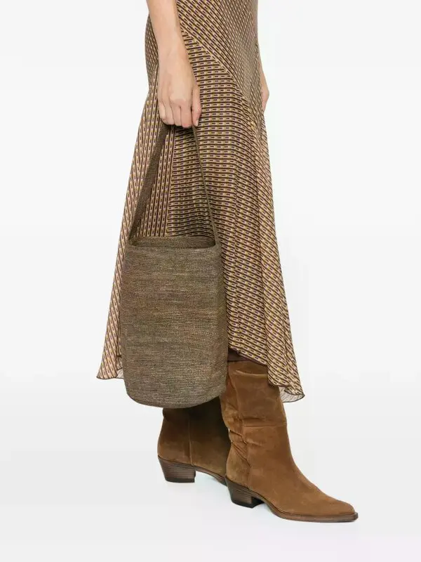 SOPHIE DIGARD Woven-texture Shoulder Bag