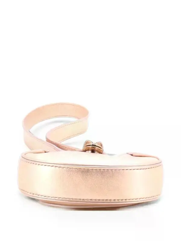 BVLGARI Serpenti Ellipse Crossbody Bag Leather Micro Shoulder Bag