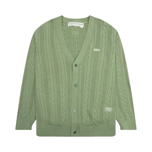 ADVISORY BOARD CRYSTALS Cableknit Cardigan