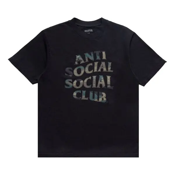 ANTI SOCIAL SOCIAL CLUB Applique Camouflage T-shirt