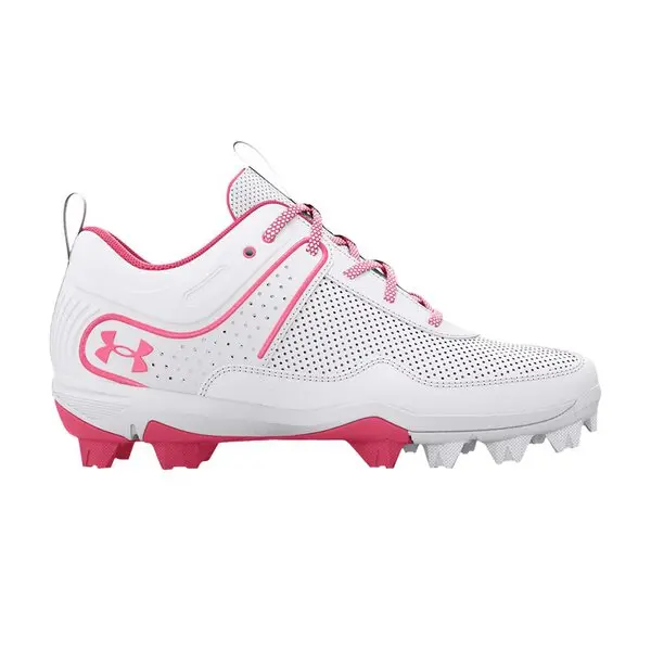 Under Armour Glyde Rm Gs Cerise - White