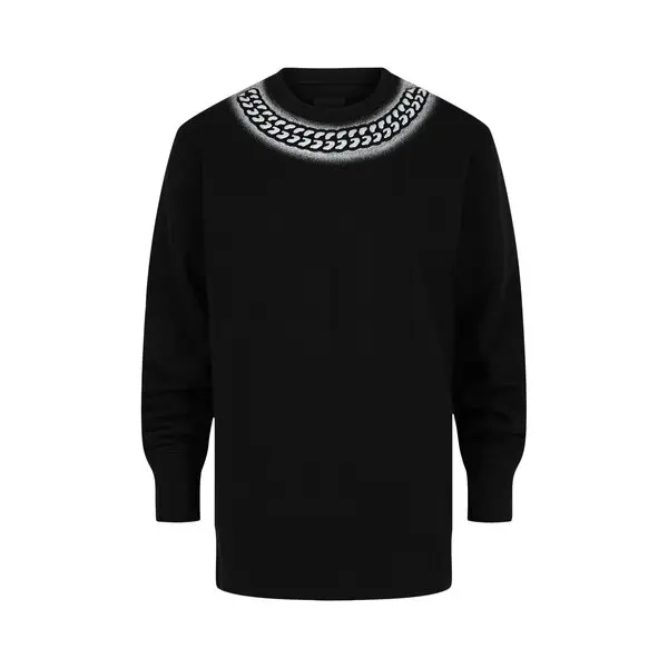 Givenchy Embossed Chain Graphic Sweatshirt