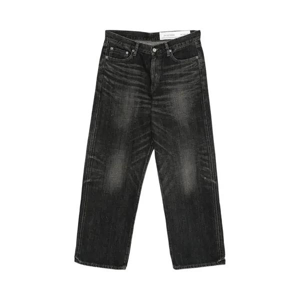 NEIGHBORHOOD Washed Denim Wide Leg Trousers