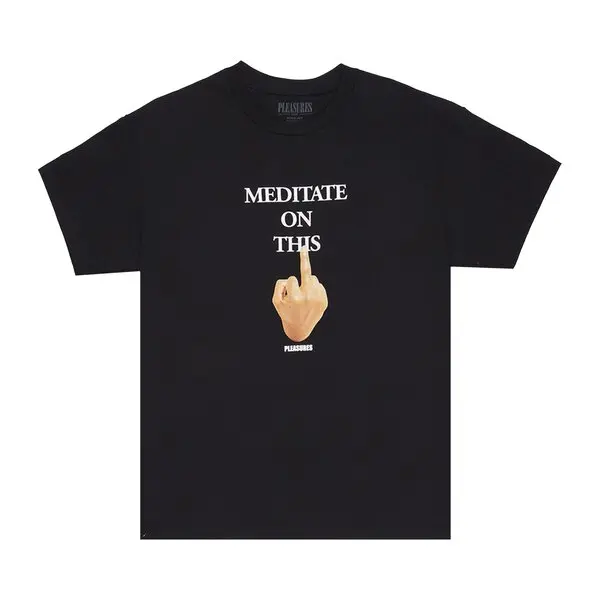 PLEASURES Message T-shirt