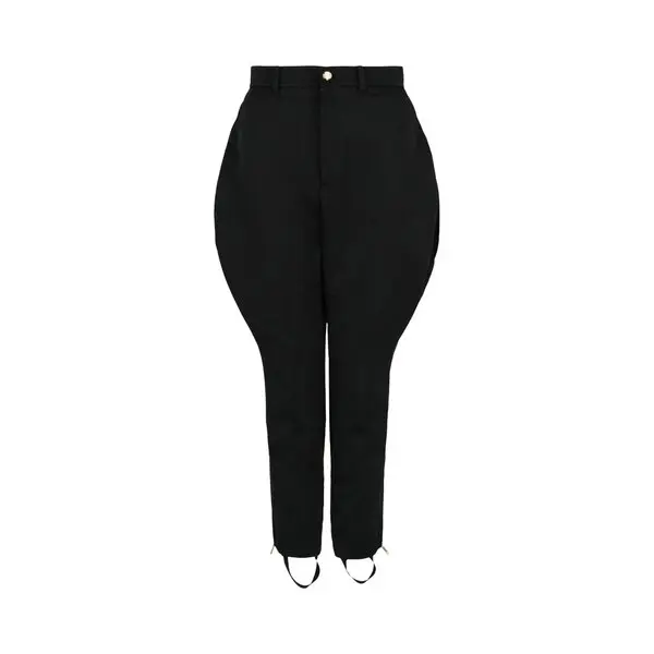 Gucci Satin Stirrup Pants - Black