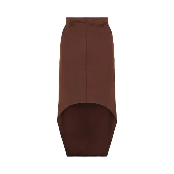 Givenchy Silk Front Slit Pencil Skirt