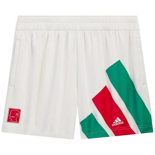 Adidas X Brain Dead X Disney Fb Shorts 'chalk