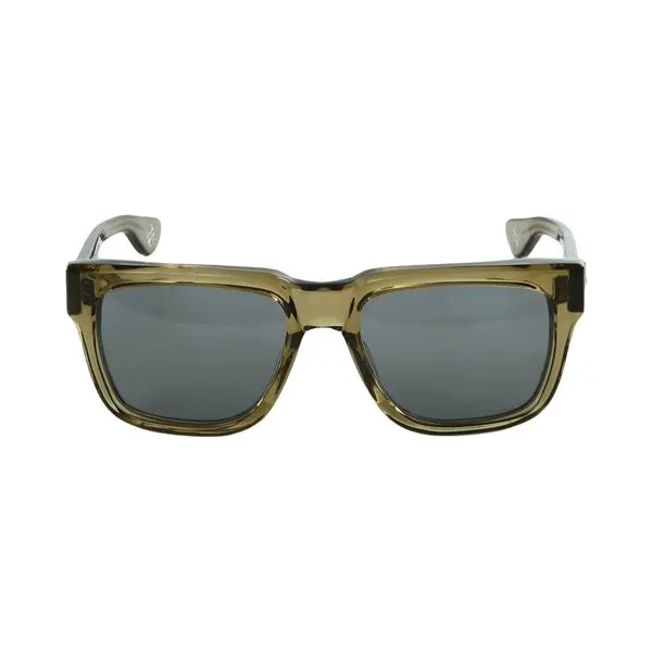 Chrome Hearts Box-officer Sunglasses 'army/deep Sea - Green