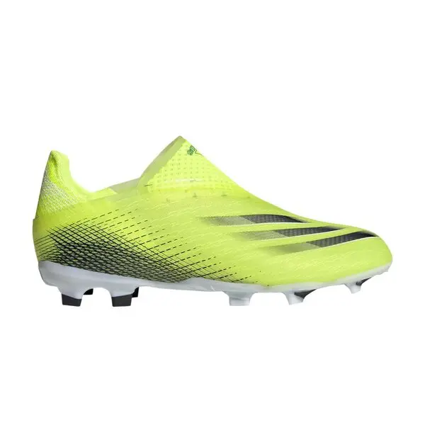 Adidas X Ghosted+ Laceless Fg J 'solar