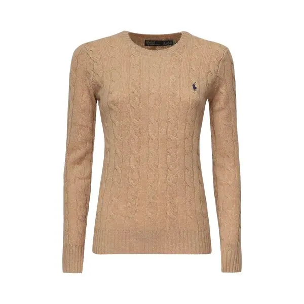 POLO BY RALPH LAUREN Long-sleeve Pullover 'collection Camel Melange