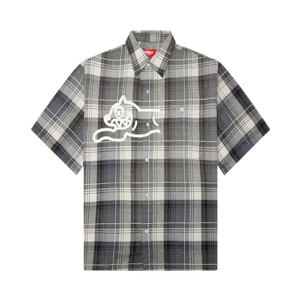 ICECREAM Woven Plaid Shirt