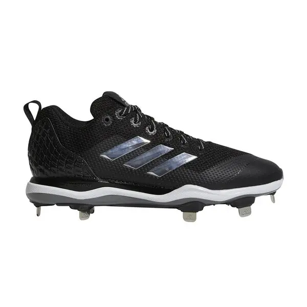 Adidas Power Alley 5 Silver Cleats