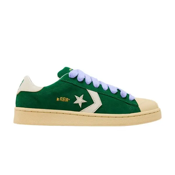 CONVERSE Tyler, The Creator Golf Le Fleur X Pro Leather Sneakers - Green