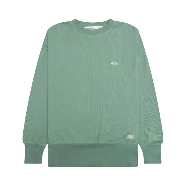 ADVISORY BOARD CRYSTALS Waffle Crewneck 'aventurine