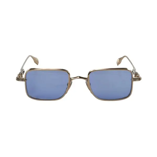 Chrome Hearts Asssolutly Sunglasses /silver Iris Lens - Gold