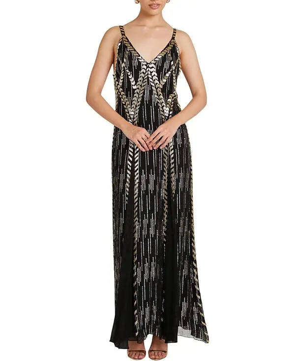 TEMPERLEY LONDON Viola Strappy Dress - Black