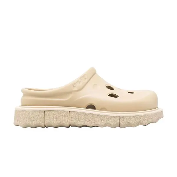 Off-White Sponge Sole Meteor Clog 'beige