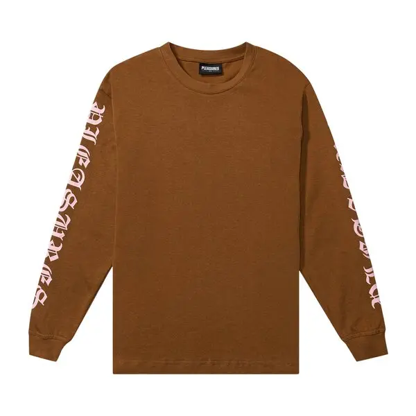 PLEASURES Old E Heavyweight Long-sleeve