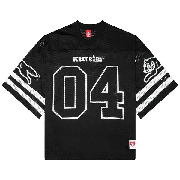 ICECREAM Slushie Short-sleeve Knit Jersey - Black